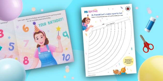 Download some Ms Rachel colouring sheets!